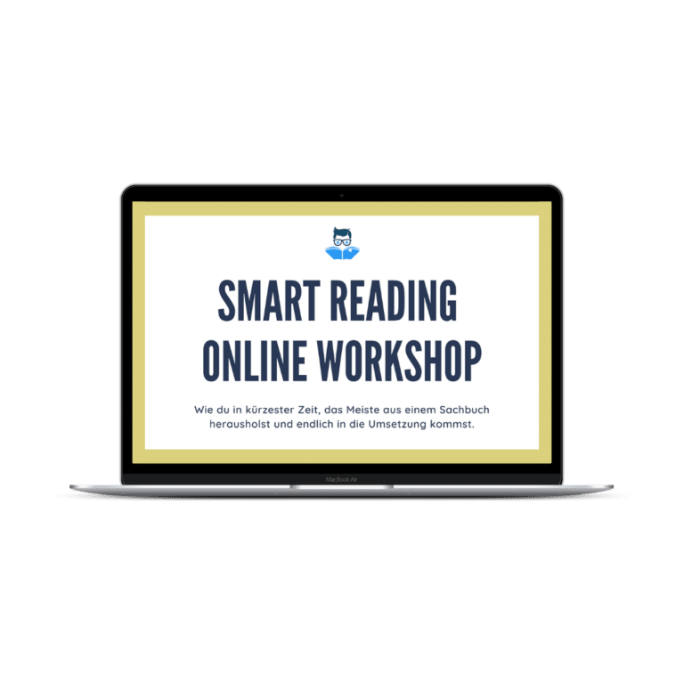 Smart Reading Online Workshop kostenlos | Erfolgsleser